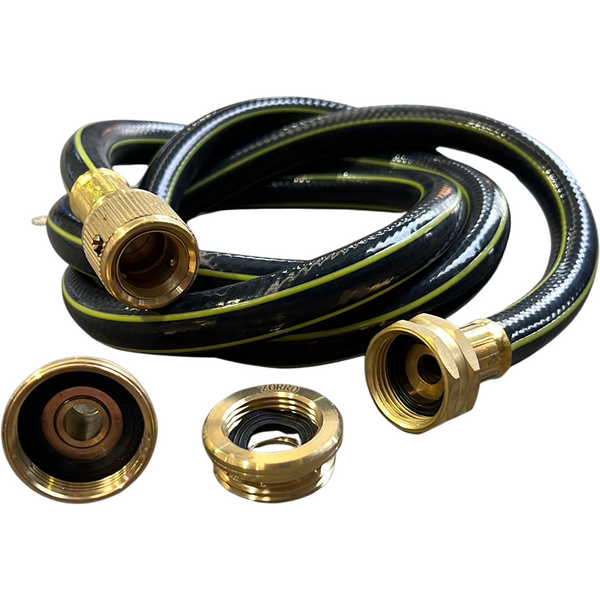 ZORRO 1.8mt Hose Reel Extension Hose with Brass Fittings 12mm - ZORRO ...