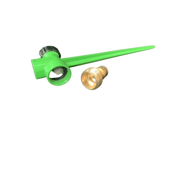 ZORRO Metal Sprinkler Spike with brass sprinkler adaptor - ZORRO Australia